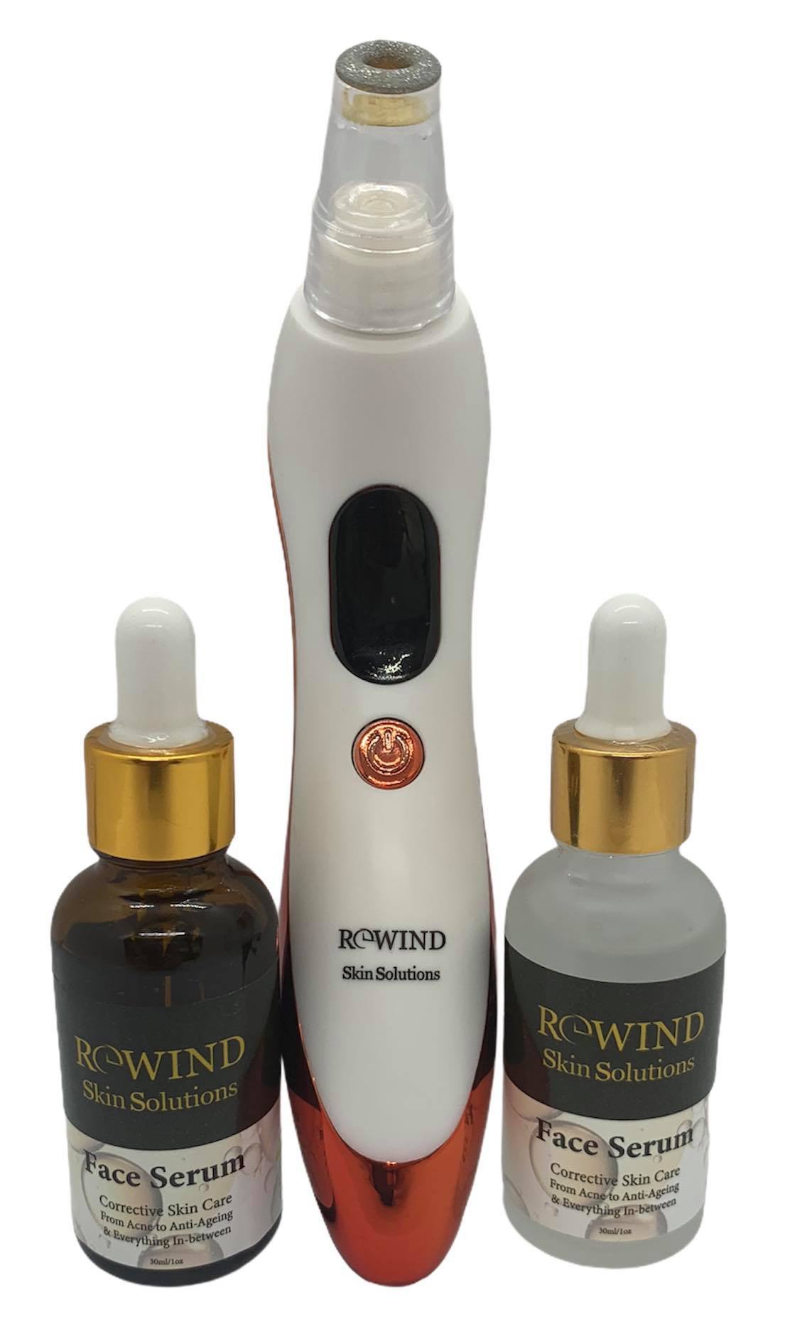 Microdermabrasion + Serums – Rewind Skin Solutions